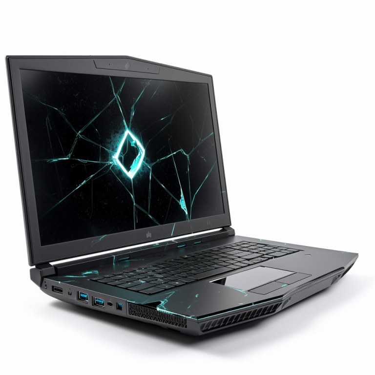 Alienware Laptop Cracked Screen Repair